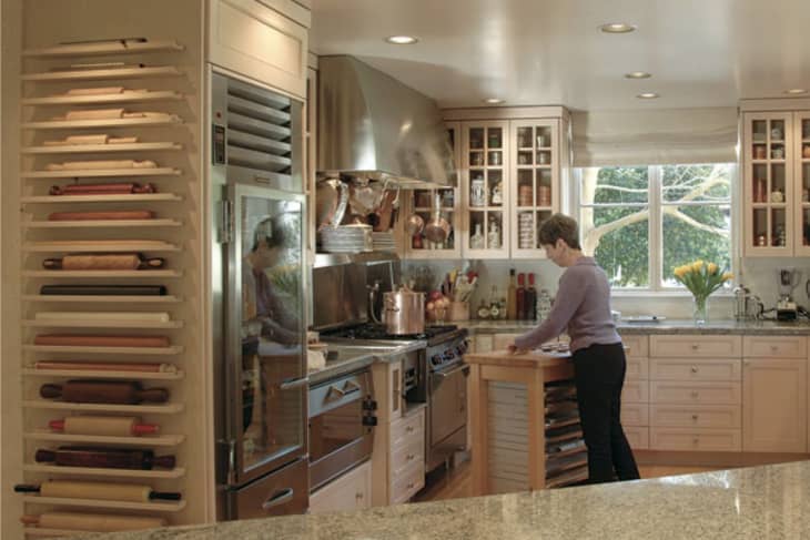 Flo Braker's Kitchen Has a Brilliant Storage Hack | The Kitchn