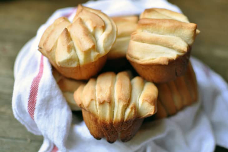 Buttermilk Fantail Rolls from Gourmet Recipe Reviews | The Kitchn