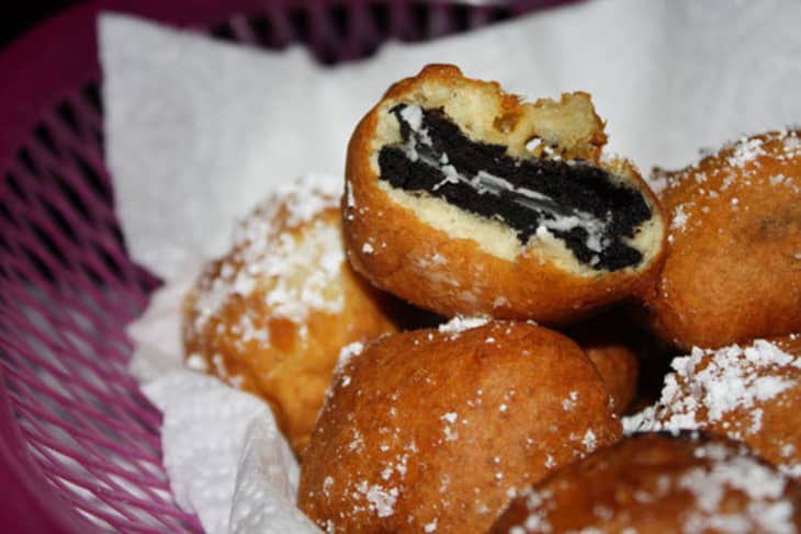 How To Make Battered and Fried Sweets At Home Street Fair Food Week ...