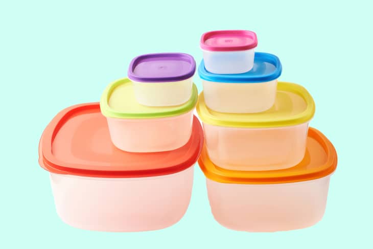 A Neat and Easy Way to Store Your Plastic Containers | The Kitchn