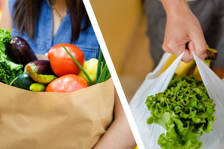 Paper vs Plastic Bags - Eco Friendly Pros Cons | The Kitchn