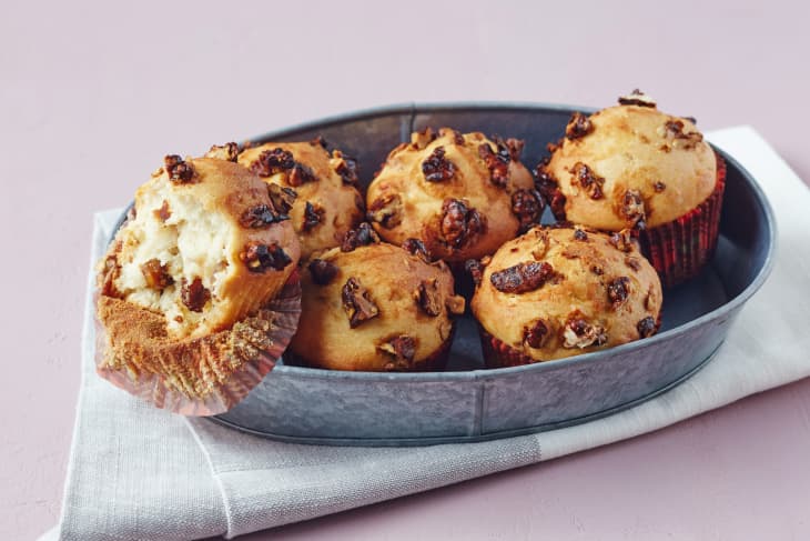Instantly Upgrade Basic Muffin Mix with Candied Nuts | The Kitchn