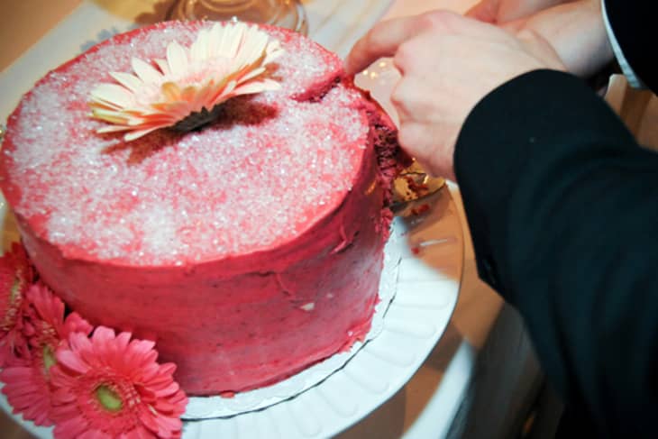 Recipe: Hot Pink Raspberry Cake | The Kitchn