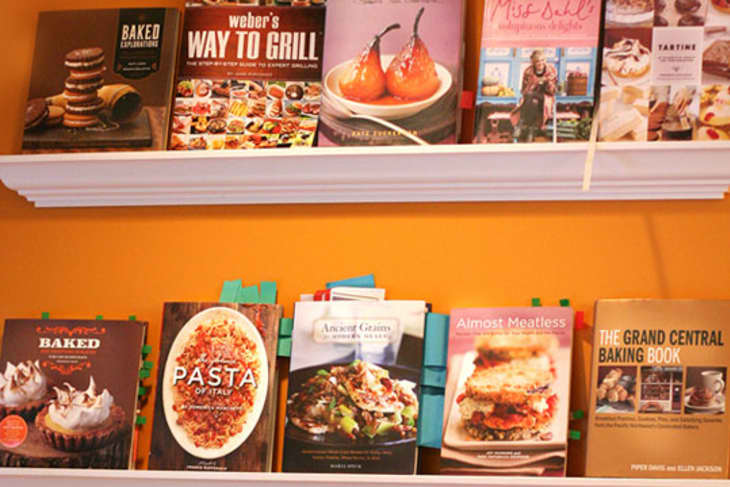 The Cookbook Wall: Bookstore-Style Cookbook Storage | The Kitchn