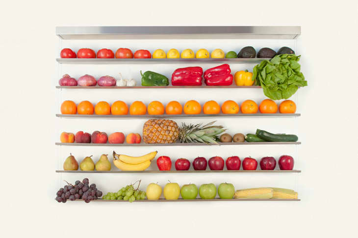 Fruit-Wall: A Striking, Space-Saving Way to Store Your Fruit | The Kitchn