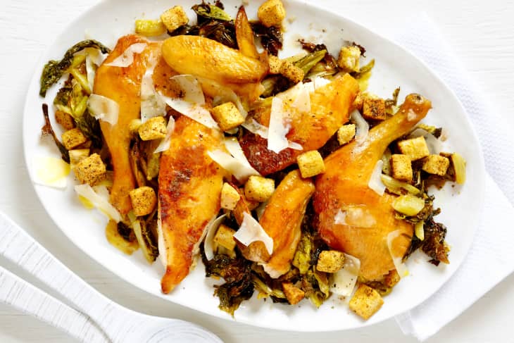 Recipe: Whole Roast Chicken Caesar Salad | The Kitchn