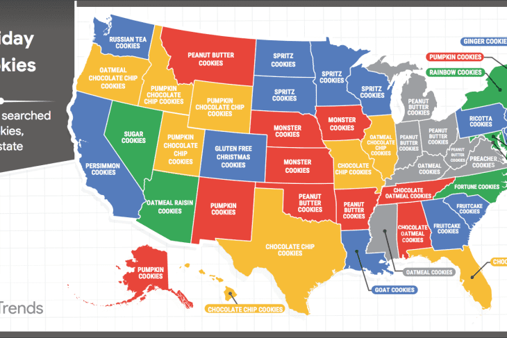 The Most Popular Holiday Cookies in Every State 2018 | The Kitchn