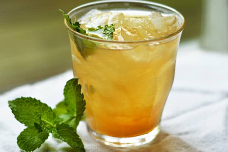 Iced Green Tea Elixir with Ginger & Lemon | The Kitchn