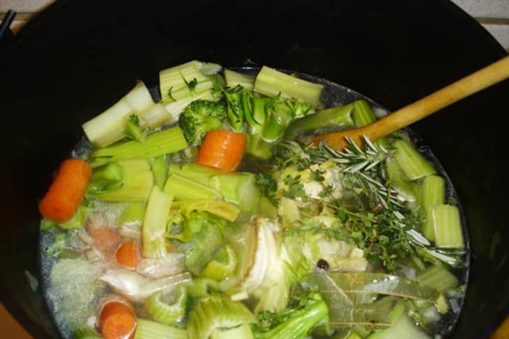 Tip: Save Vegetable Scraps for Stock | The Kitchn
