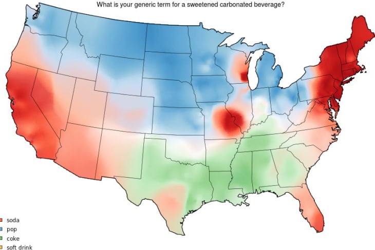 Soda or Pop? Maps of Regional Food Dialects | The Kitchn