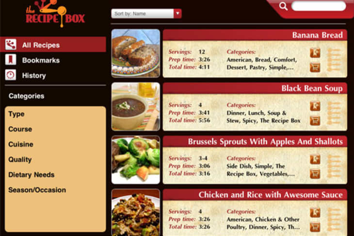 The Recipe Box: A New Recipe Organizer for Your iPad | The Kitchn