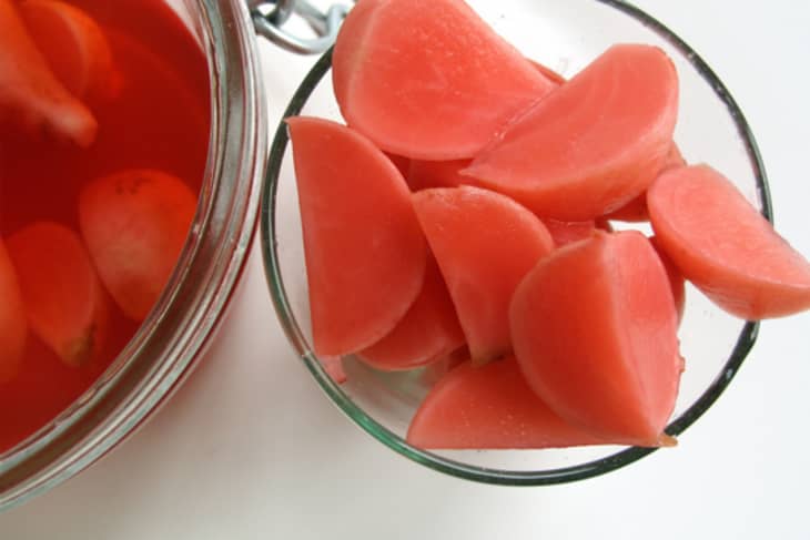 Spring Recipe: Pretty-in-Pink Pickled Radishes | The Kitchn