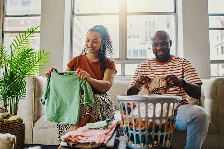 how to avoid folding laundry