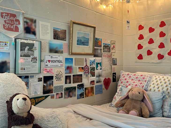 Tour This Eclectic University of Vermont Double Dorm Room | Dorm Therapy