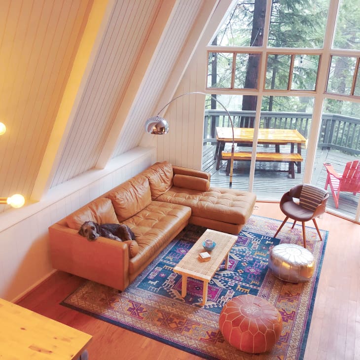 A California A-Frame Cabin Was Recently Remodeled | Apartment Therapy