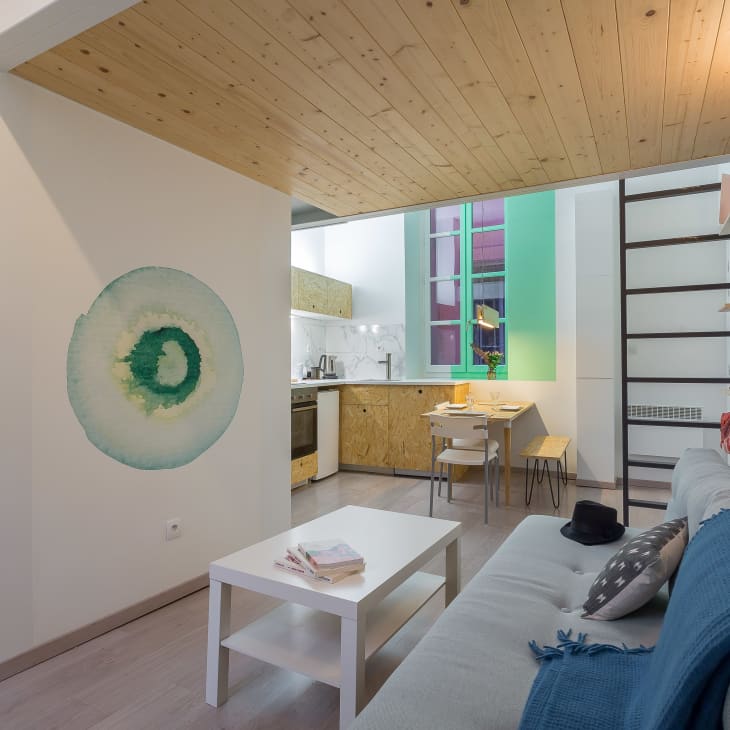 A Tiny, 226-Square-Foot, Modern French Studio Apartment | Apartment Therapy