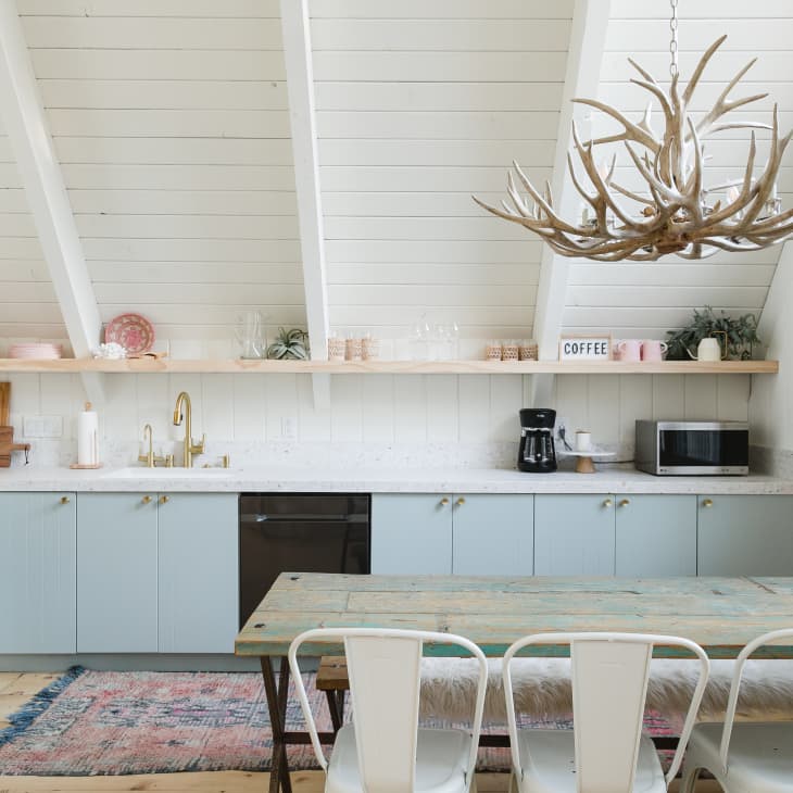 All-White A-Frame Cabin Tour Photos | Apartment Therapy