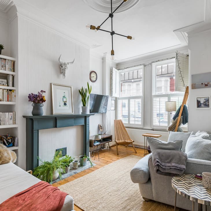 Small London Flat With Little Backyard Garden Shed | Apartment Therapy