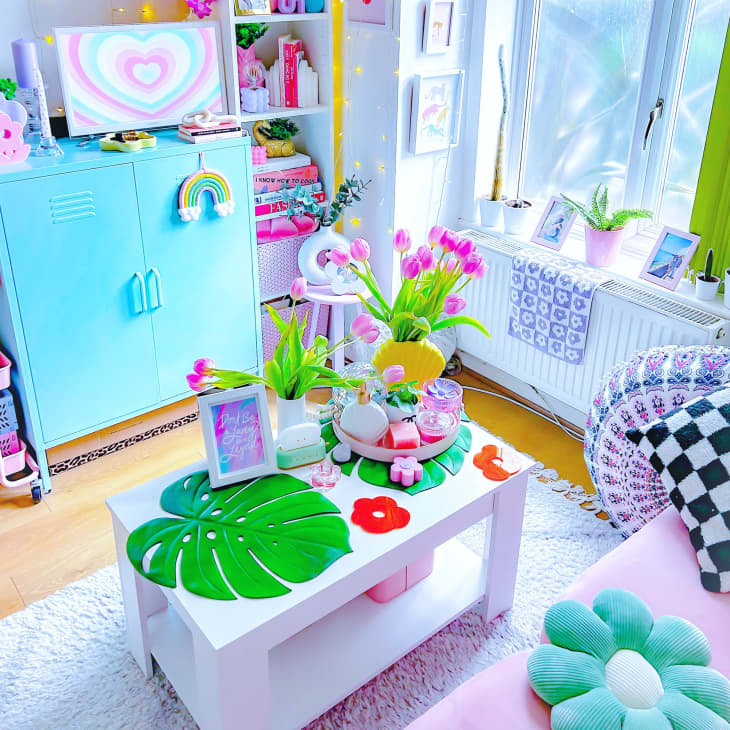 This HomeGoods Macaron Stool Went Viral on TikTok | Dorm Therapy