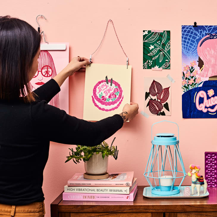 How to Hang Up Unframed Posters: 5 Inexpensive DIYs | Dorm Therapy