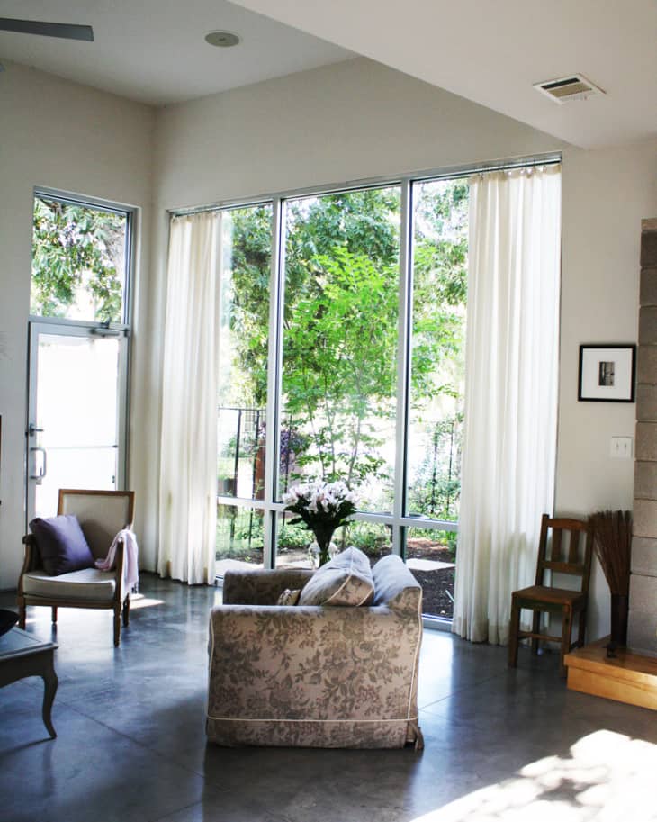 shabby apartment complex