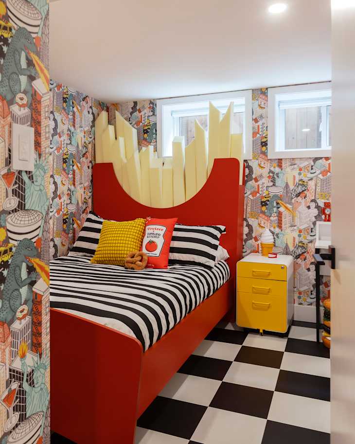 This Kid Has an Awesome French Fry-Inspired Bed (Photos) | The Kitchn