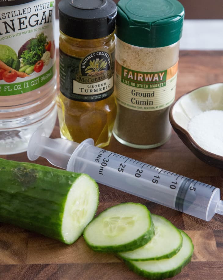 Is It Really Possible to Make Instant Pickles with a Syringe? | The Kitchn