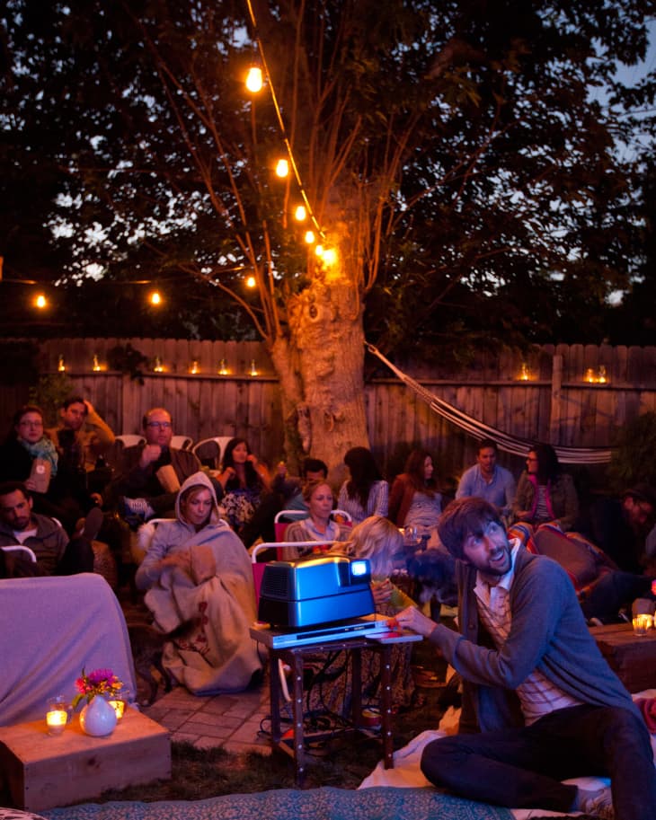 An Outdoor Movie Party | The Kitchn