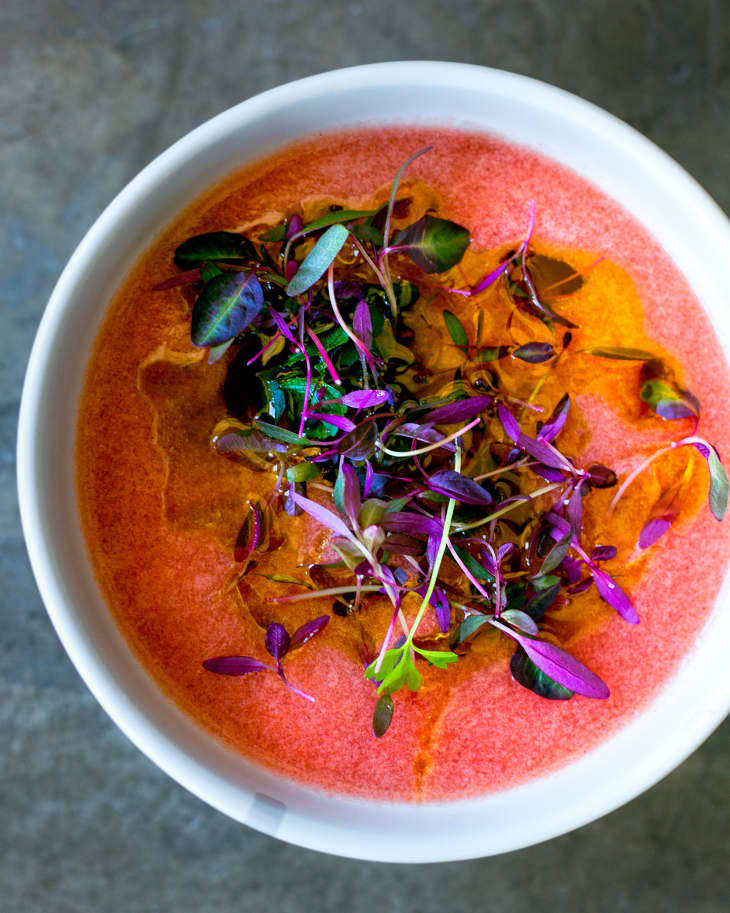 Recipe: Asian-Inspired Tomato Gazpacho | The Kitchn
