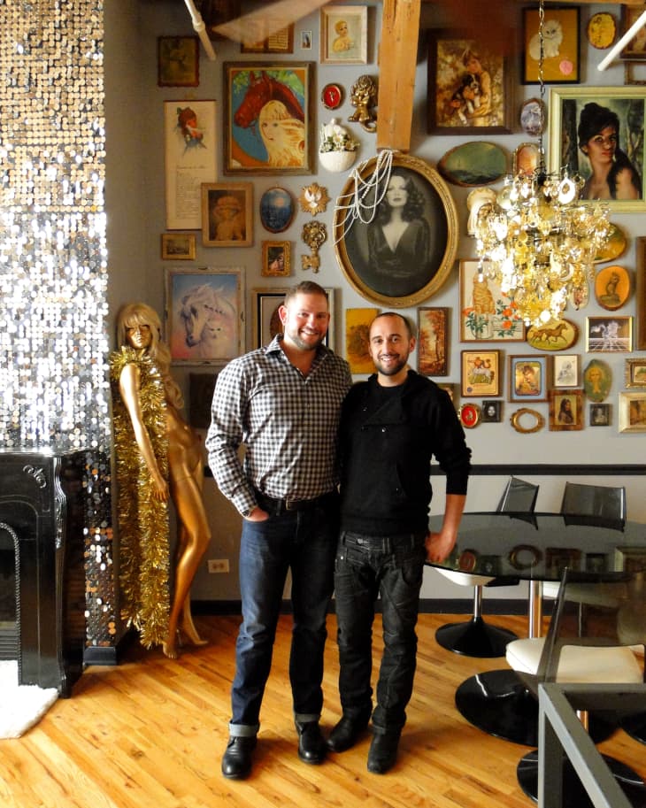 Shaun & Matt’s Glam Loft | Apartment Therapy