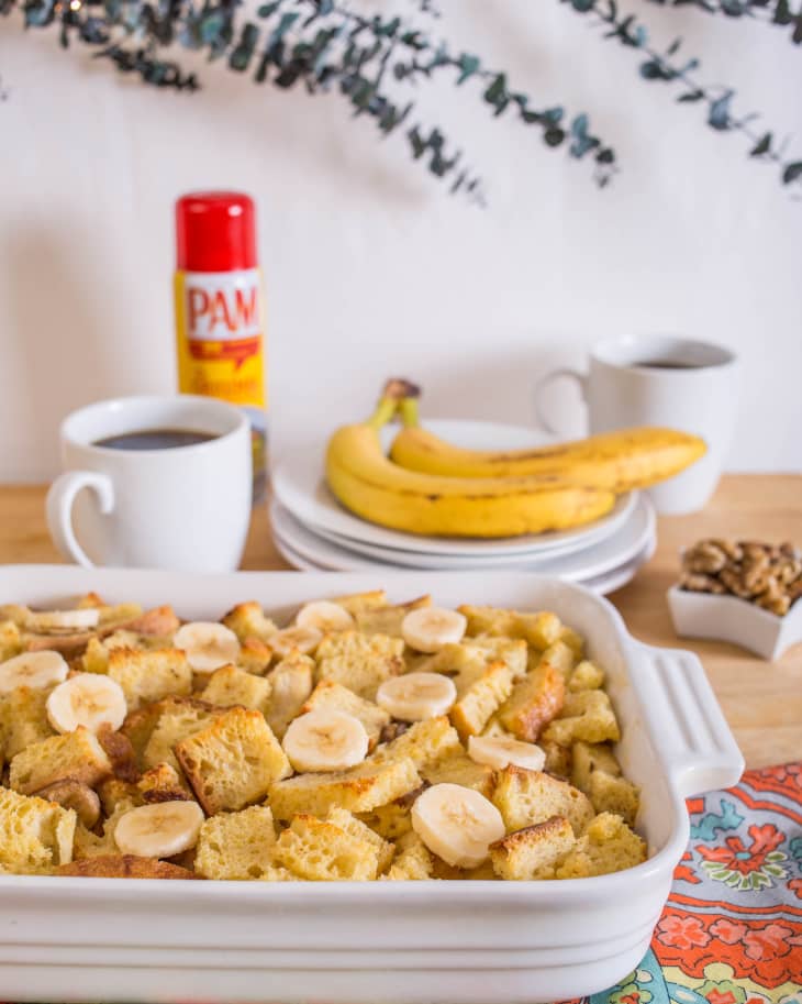 Recipe: Christmas Morning Banana Strata | The Kitchn