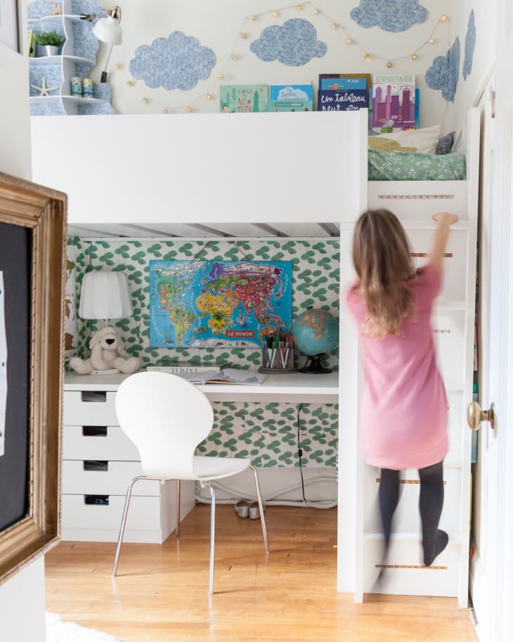 A Playful and Patterned 85 Square Foot Girl's Room | Apartment Therapy