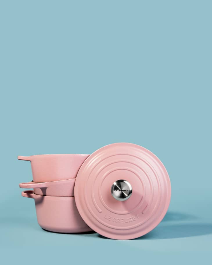 Le Creuset Launches Sugar Pink Matte Cookware | The Kitchn