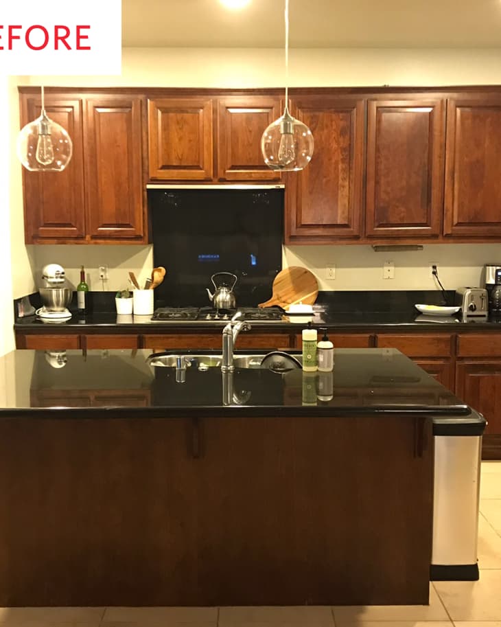 This Builder-Basic Rental Got an Incredible Kitchen Makeover | The Kitchn