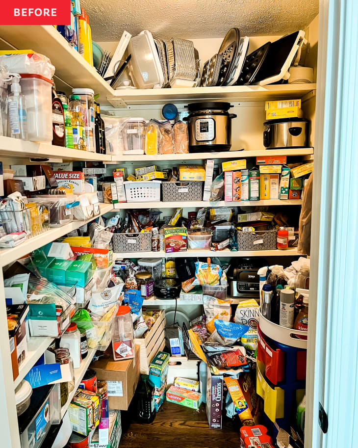 B&A: A Messy Pantry Gets a Realistic Transformation | Cubby