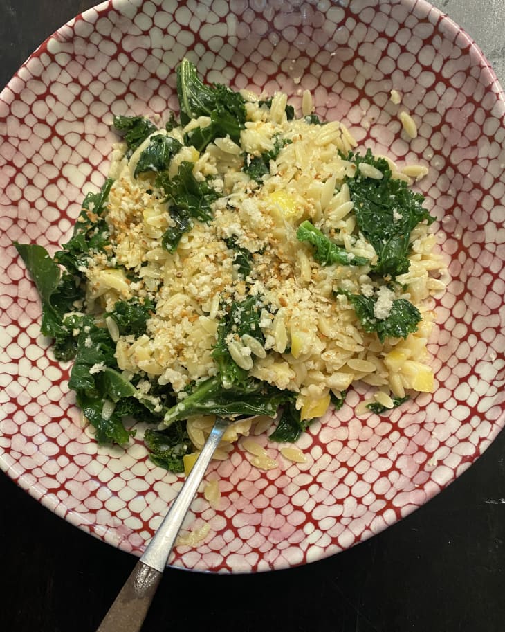 how to cook butter orzo