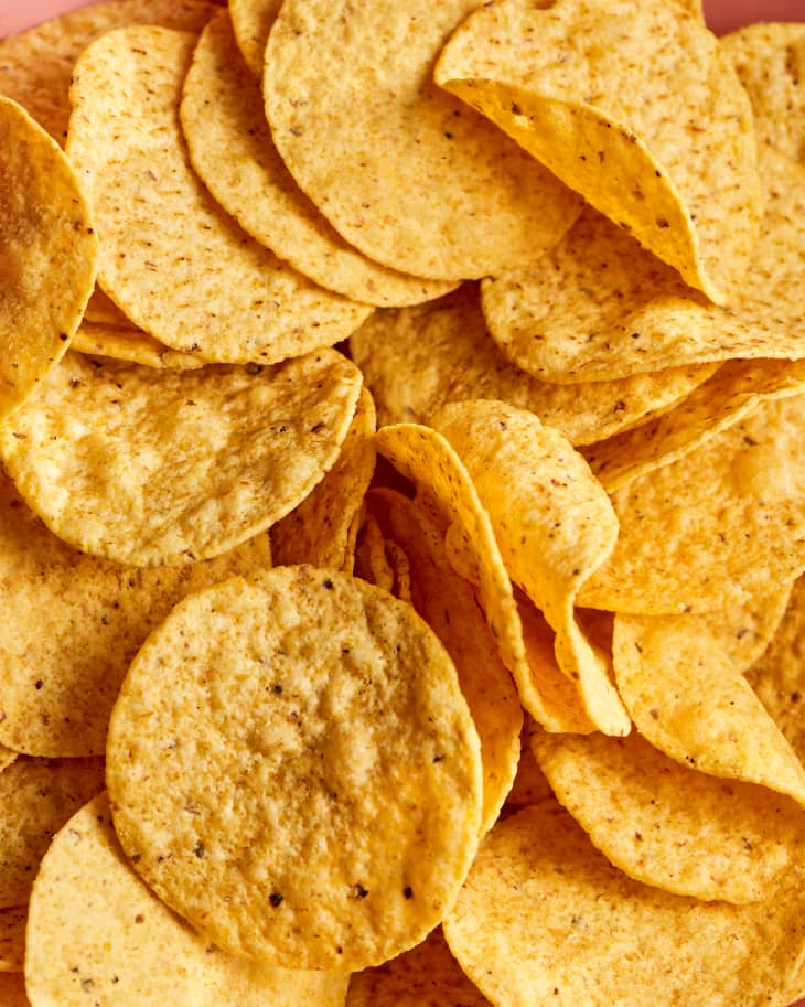 flat round chips