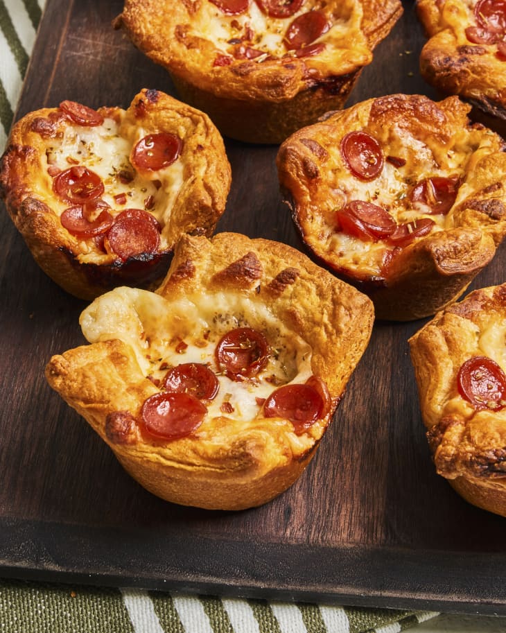 Pizza Cupcakes Recipe (Using Crescent Roll Dough) | The Kitchn