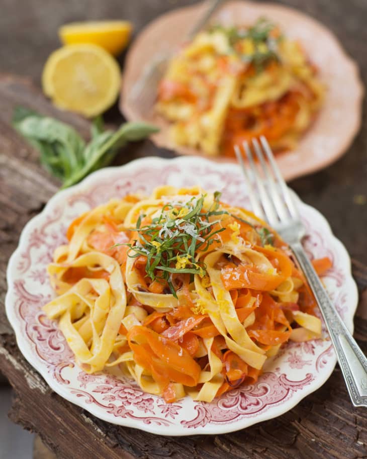 how to cook carrots for pasta