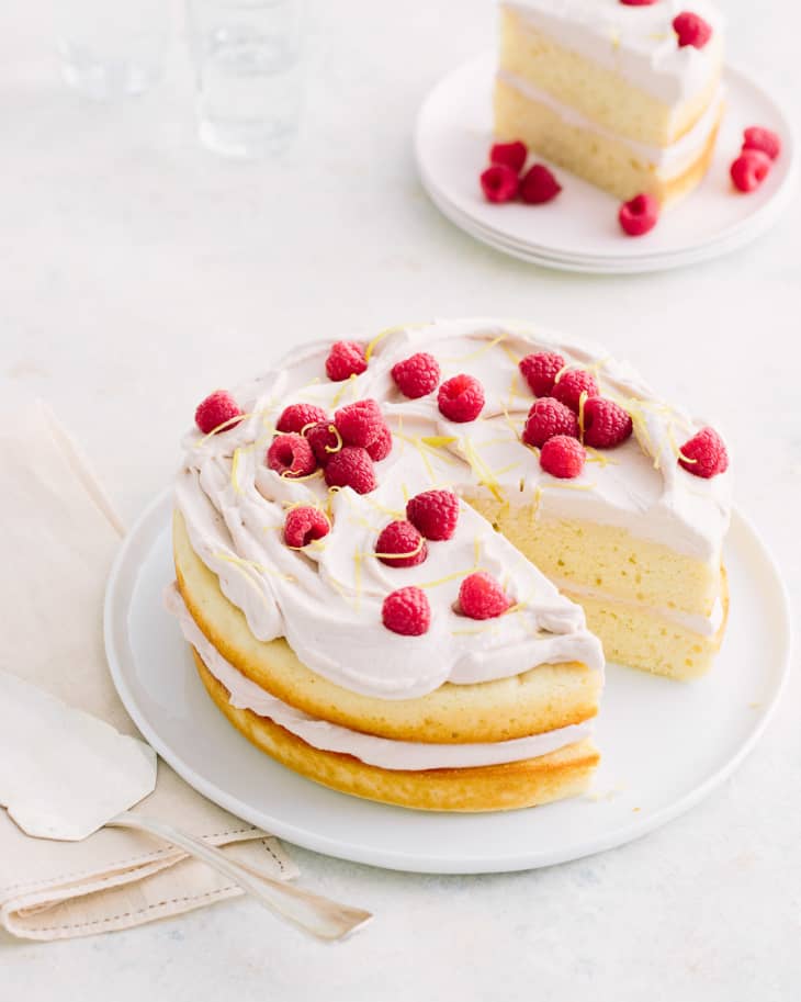 lemon raspberry cake ideas