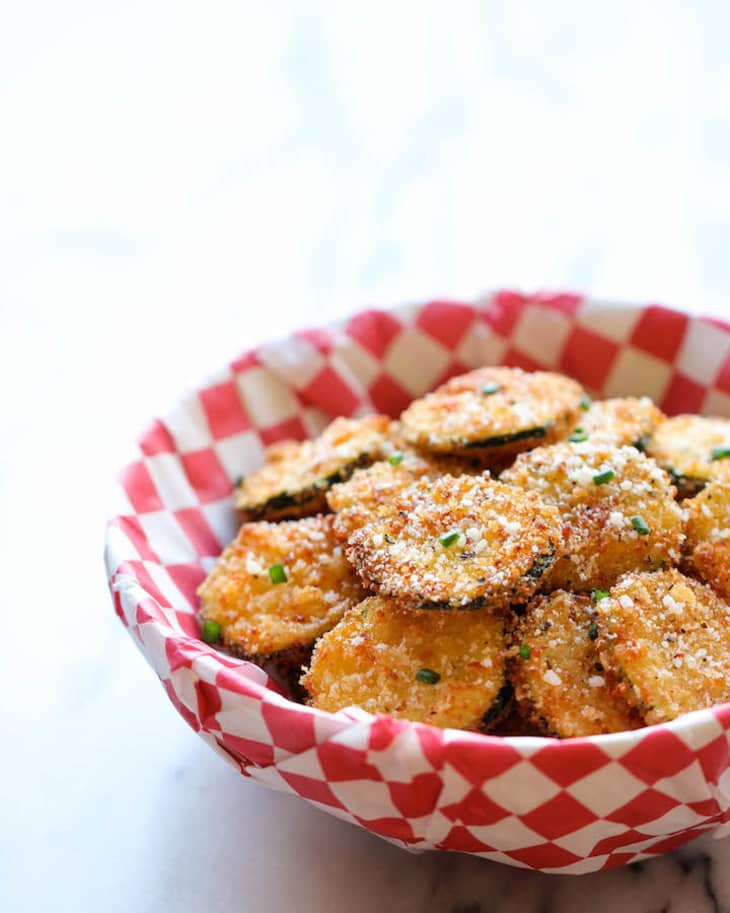 crispy courgette crisps