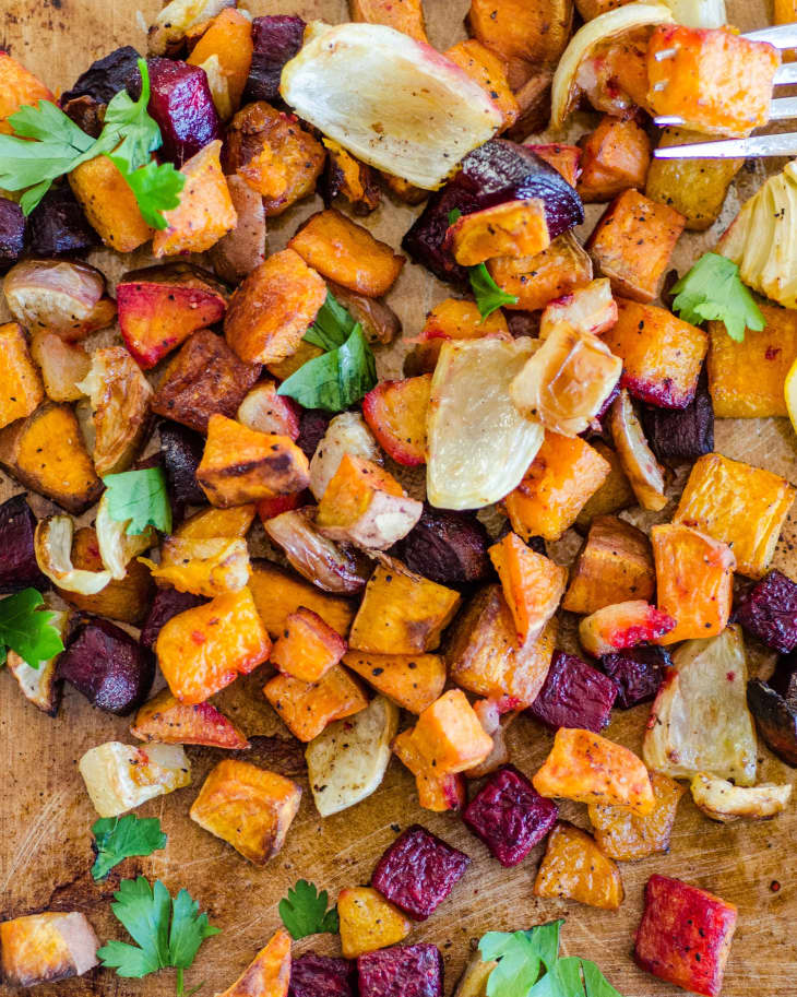 roast vegetables temperature