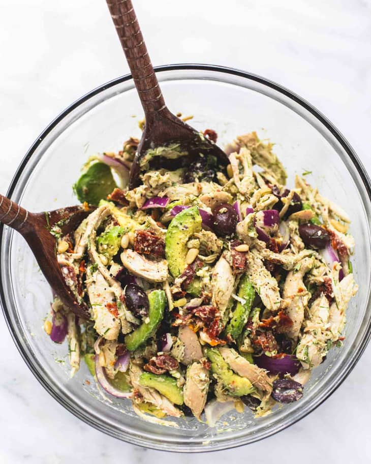 how to make avocado chicken salad