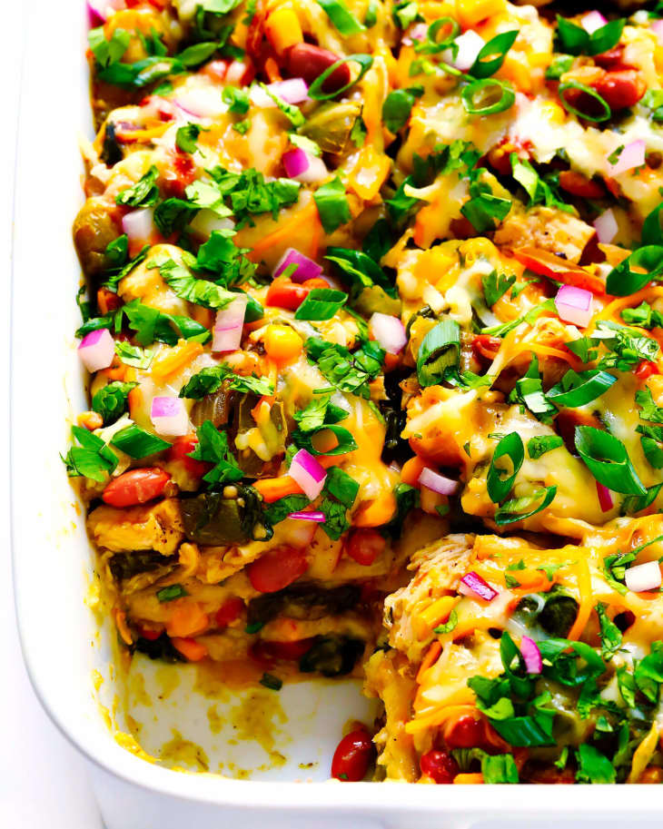 how to cook chicken enchiladas in oven