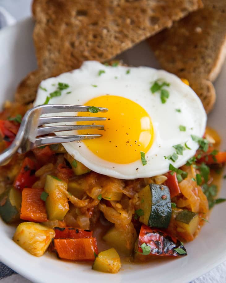 how to cook zucchini with eggs