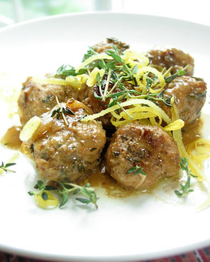 pork meatballs