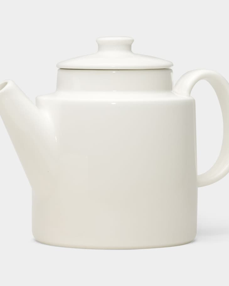 simple ceramic teapot