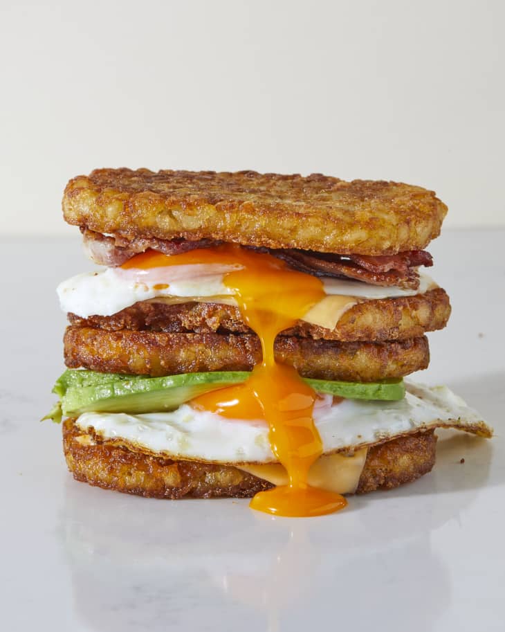 Hash Brown Breakfast Sandwiches (Easy, with Frozen Hash Browns) | The Kitchn