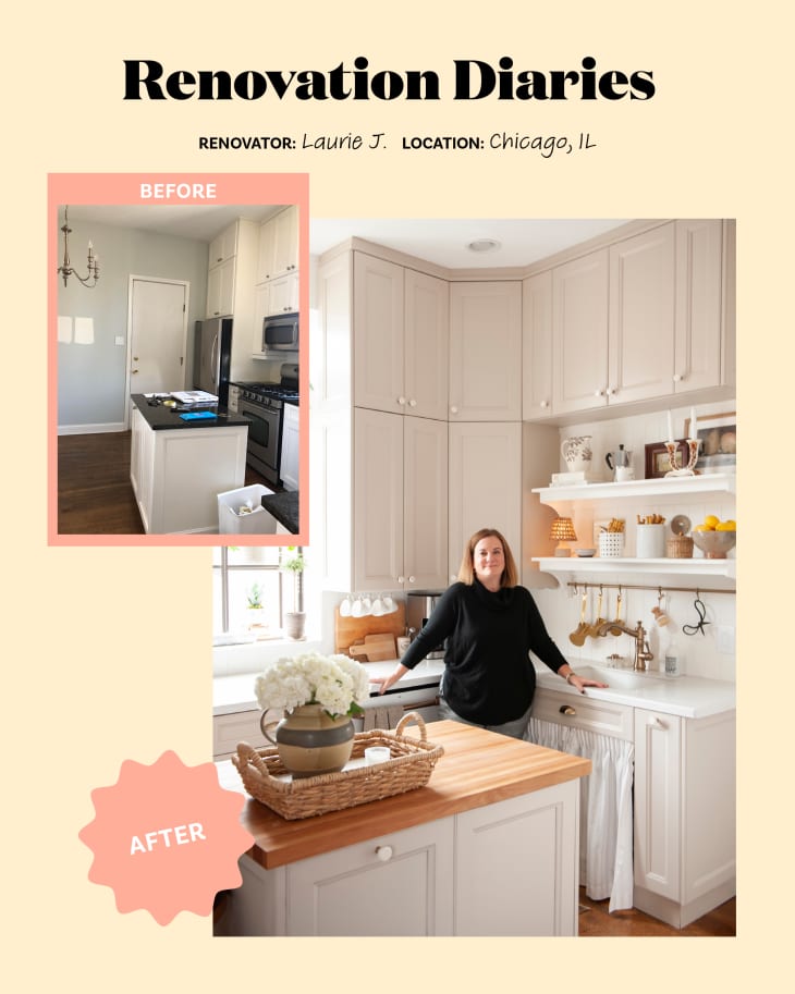 Before & After: A Tiny Kitchen Gets Transformed into an Airy Sanctuary ...