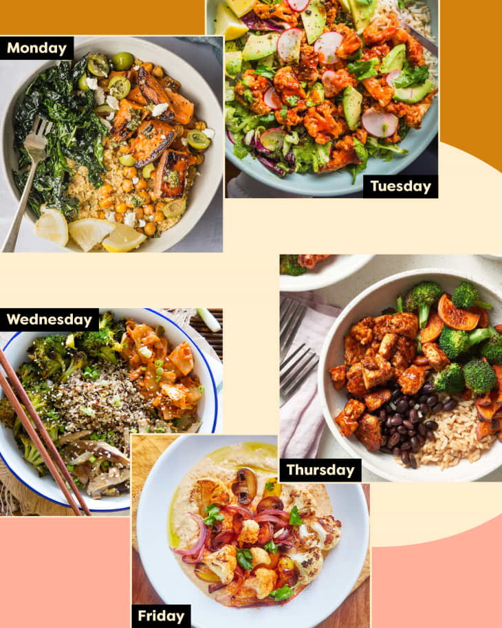 Plant-Based Meal Plan with 1 Week's Worth of One-Bowl Dinners | The Kitchn